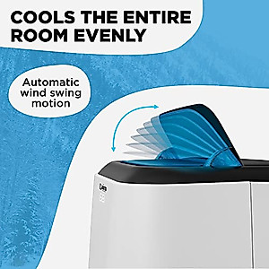 Portable Air Conditioners 8,000 BTU AIRO COMFORT, AC Unit Floor Standing with Remote Control & DYI Installation Kit