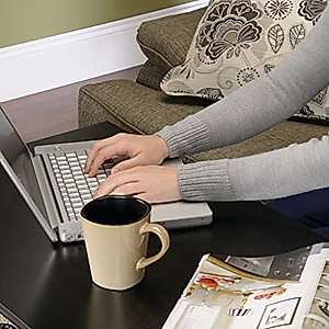 Sauder Edge Water Lift Top Coffee Table, Estate Black finish