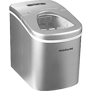RCA RIC102-Silver Compact Ice Maker, Silver