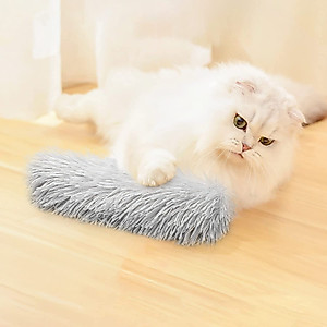 Dorakitten Cat Catnip Toys for Indoor Kitten: 3 Pcs Soft and Resistant Pillows Toy - Interactive Cat Kicker Toy with Catmint and Crinkle Plush Cat Chew Teething Clean Toy for Small Cats (Green)