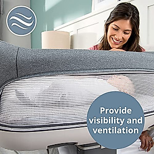 Chicco Close to You 3-in-1 Bedside Bassinet - Heather Grey | Grey