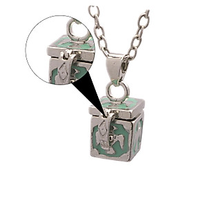 Artibetter 1pc Ashes Necklace Memorial Necklace for Men Women Necklace Mens Stainless Steel Necklaces Square Ashes Pendant Cremation Ashes Memorial Openable Pendant Chain Copper Diffuser