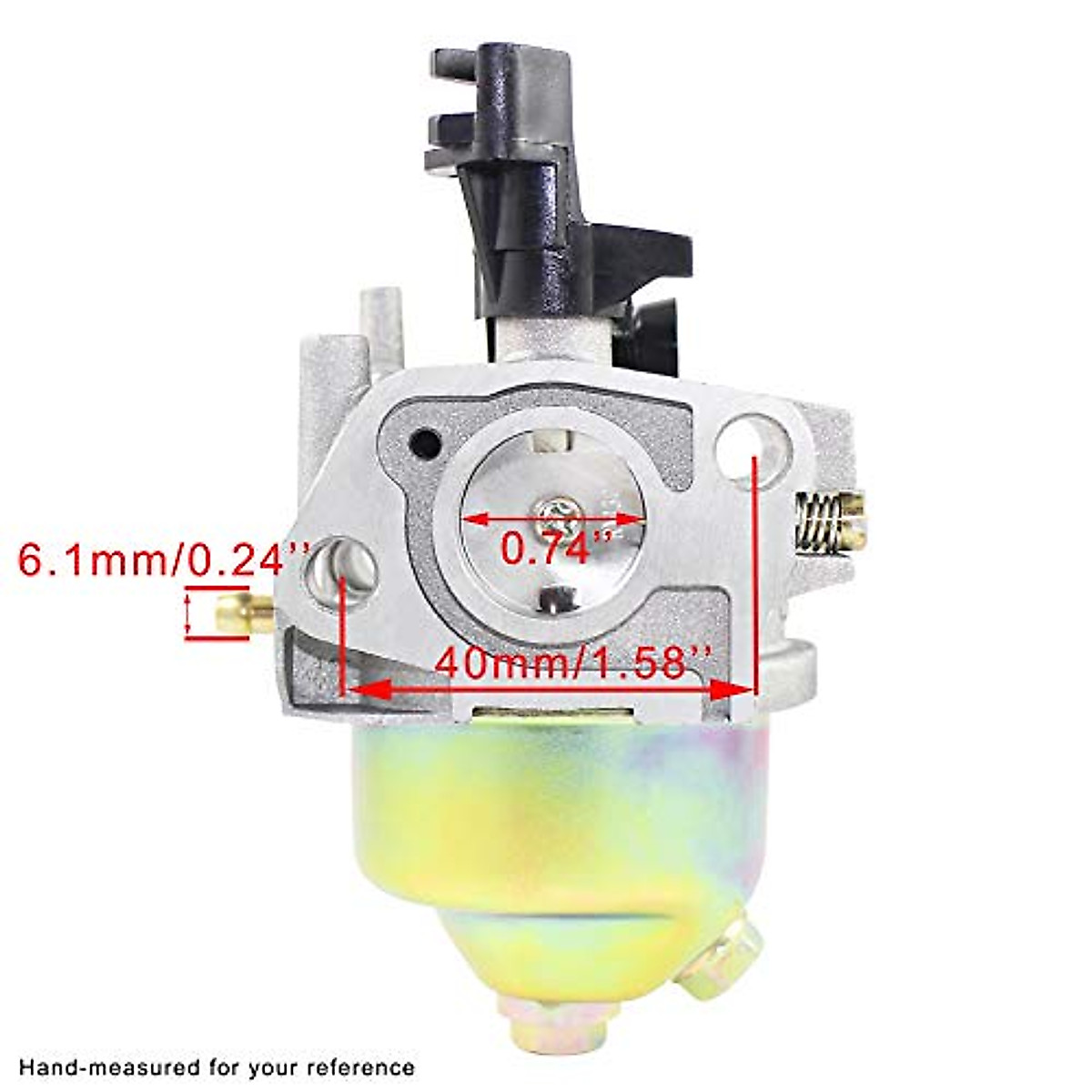 GP3300 Carburetor for Generac Power GP3250 GP1800 GP3600 0057900 0061040 5.5hp 6.5hp 196cc 206cc Generator Part 0H33750178 0K95520119 0J5343A