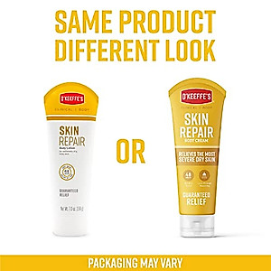 O'Keeffe's Skin Repair Body Lotion and Dry Skin Moisturizer, 7 Ounce Tube, (Pack of 4)