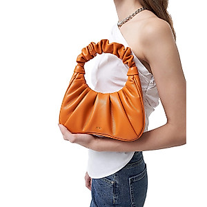 JW PEI Women's Gabbi Ruched Hobo Handbag - Orange