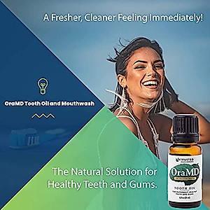 OraMD Original Tooth Oil (1) - Natural Oral Care Solutions - Original Tooth Oil with Essential Oils - Toothpaste & Mouthwash Alternative