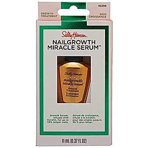 Sally Hansen Nailgrowth Miracle®, Nail Strengthener, Nail Protectant, Nail Serum, Includes Biotin and Peptides