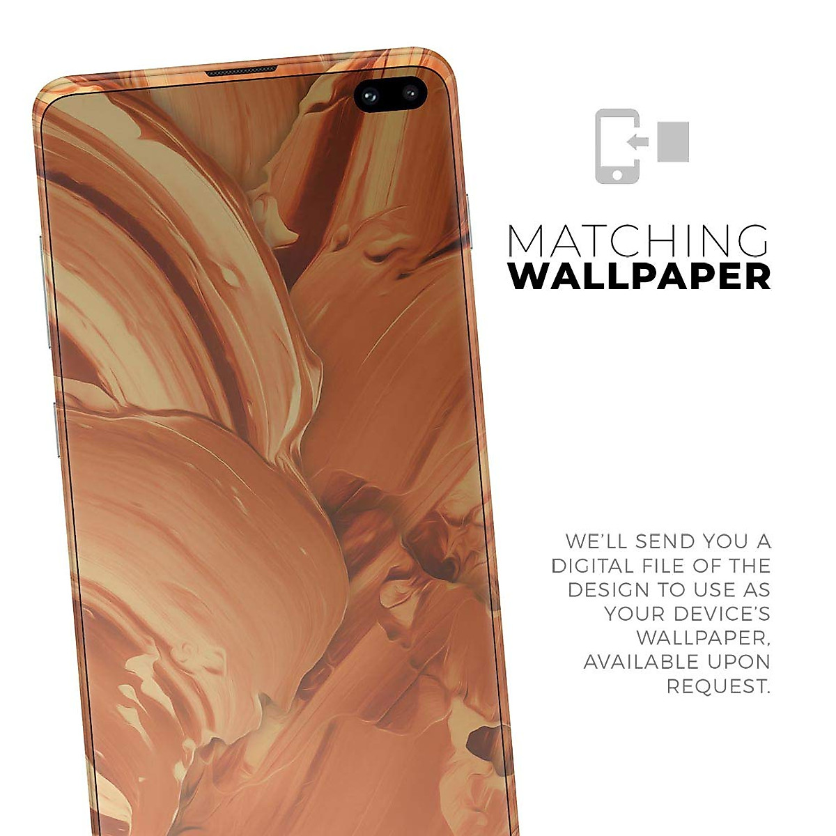 DesignSkinz Blurred Abstract Flow V46 Protective Vinyl Decal Wrap Skin Cover Compatible with The Samsung Galaxy S20 (Screen Trim & Back Glass Skin)