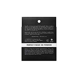 e.l.f, Perfect Finish HD Powder, Convenient, Portable Compact, Fills Fine Lines, Blurs Imperfections, Soft, Smooth Finish, Anytime Wear, 0.28 Oz