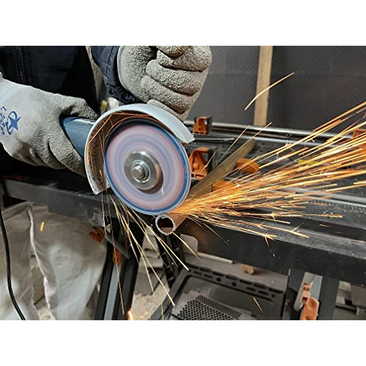 CORTOOL Diamond Cutting Wheel 4-1/2 x 7/8 Inch for Metal, Cut Off Discs for Rebar, Steel, Iron and INOX (Segmented)