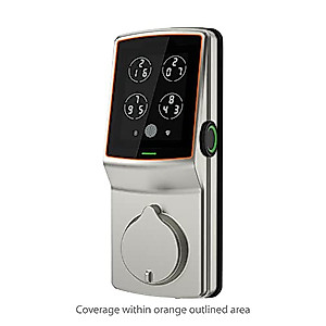 BoxWave Screen Protector Compatible with Lockly Secure Plus Touchscreen Deadbolt - ClearTouch Crystal (2-Pack), HD Film Skin - Shields from Scratches for Lockly Secure Plus Touchscreen Deadbolt