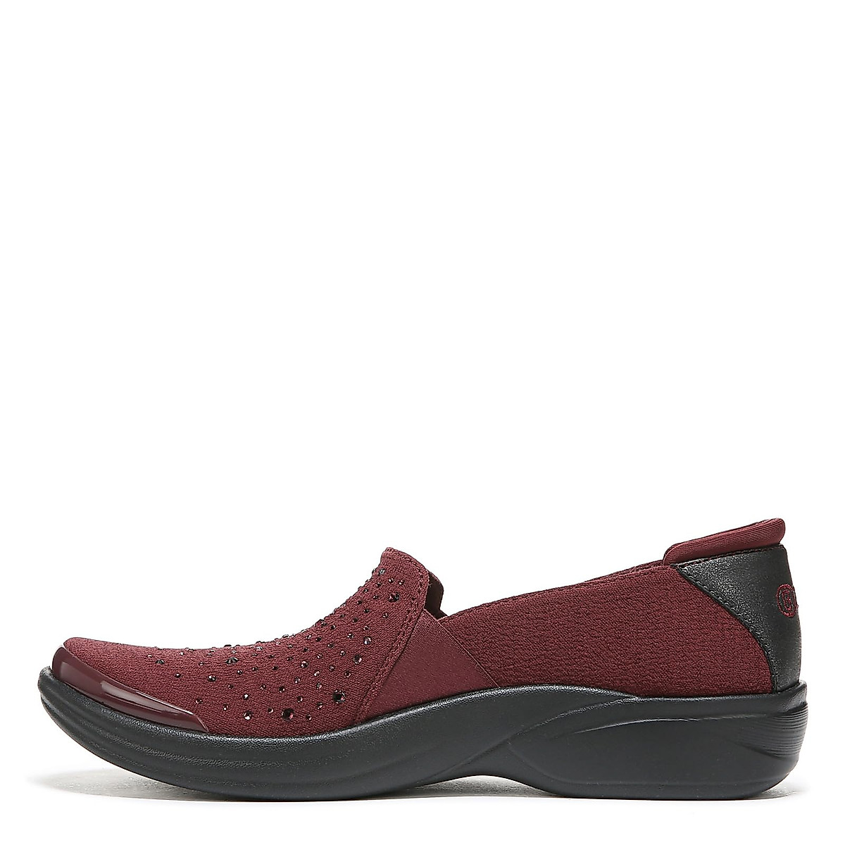 BZees Womens Poppyseed Slip-On Windsor Red 9.5 M