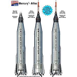 Horizon Models 1/72nd Scale Mercury™-Atlas Plastic Model Kit