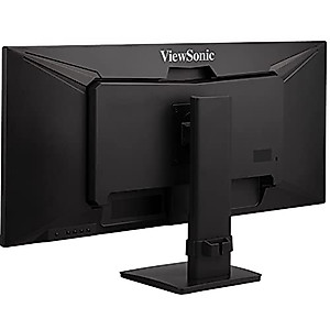 ViewSonic VA3456-MHDJ 34 Inch 21:9 UltraWide WQHD 1440p IPS Monitor with Ultra-Thin Bezels, Ergonomics Design, HDMI, and DisplayPort Inputs for Home and Office
