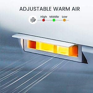 ZMJH ZMA201S Elongated Electronic Bidet Toilet Seat, Unlimited Warm Water, Vortex Wash, Heated Seat, Warm Air Dryer, Rear and Front Wash, Remote Control, LED Light, Smart, Need Electrical, White