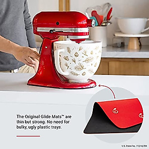 Cooks Innovations: Original 3 Pack Kitchen Countertop Appliance Sliders Mat - Scratch Protecting & Heat Resistant Easy Moving Slider Mats for Countertop Appliances - Coffee Maker, Air Fryer, Blender