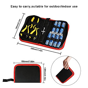 12Pcs RC Car Tools Kits Screwdriver Set (Hex, Phillips, Flat) Pliers Socket Wrench Hobby Tools Kits for Traxxas Arrma RC Car Drone Airplane Helicopter Vehicle Multirotors Models Repair Tool (Blue)