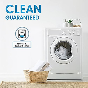 My First - Toddler Nap Mat, Memory Foam Sleeping Mat with a Removable Pillow, Portable and Compact, 41 x 21 x 1 inch, Blue, Pack of 1