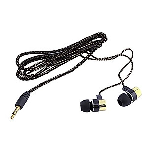 Tatoonly Superjiuex Fashion Design Sports Running Noise Isolating Stereo 1.1M in-Ear 3.5mm Media Player Music Earphone Stereo Music Headphone