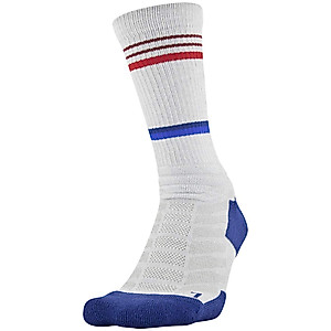 Under Armour Adult Training Novelty Crew Socks, 1-Pair , Halo Gray , Large