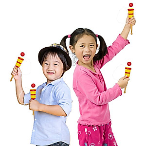 ArtCreativity Wooden Catch Ball Game, Set of 2, Vintage Catch Toys for Kids, Wood Design, Indoor and Outdoor Games for Backyard, Park, and Beach Fun, Best Gift Idea