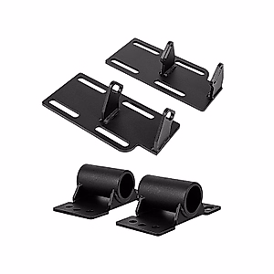 E-cowlboy LS Conversion Engine Swap Mounts,Compatible with 1988-1999 GM C10 K5 2WD Pick Up Suburban Blazer LS1 LS2 LS3 LS6 LSX LQ4 LQ9 4.8 5.3 6.0 6.2 ,Frame Adjustable