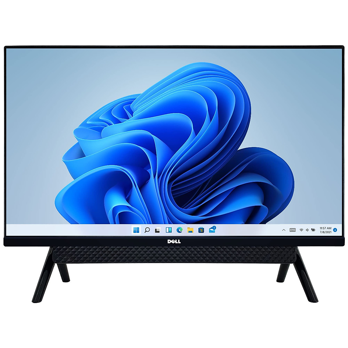 Dell Inspiron 7700 27" Full HD Display All-in-One Desktop Computer - 11th Gen Intel Core i7-1165G7 up to 4.7 GHz CPU, 8GB DDR4 RAM, 1TB SSD, Intel Iris Xe Graphics, Windows 11 Pro, Black