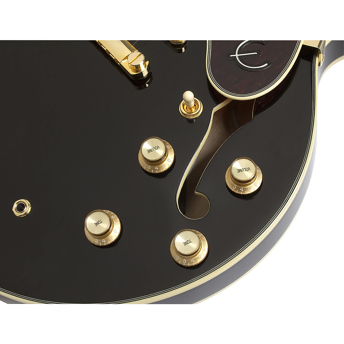 Epiphone Sheraton II PRO Gold Hardware, Ebony