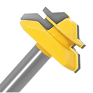 1/2" Router Bit 45 Degree Glue Joint Lock Miter, APlus Woodworking Cutter Tools Set, 3 Pcs