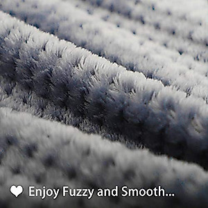 furrybaby Premium Fluffy Fleece Dog Blanket, Soft and Warm Pet Throw for Dogs & Cats