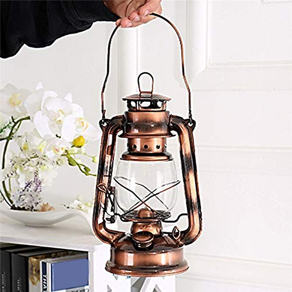 GAOZ Outdoor Lights Metal Camping Light Portable Lighting Kerosene Lamp Retro Style Outdoor Camping Tent Lamp Household Emergency Lamp for Home,Garden,Yard,Decorations