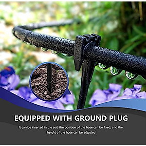 Soaker Hose 100 FT for Garden Beds, 1/2’’ Diameter Heavy Duty Soaker Hoses 100 FT for Garden Beds To Save 70% Water, 100 FT Drip Soaker Hose for Vegetable Beds (100 FEET)