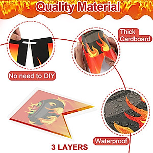 QOUBAI Chili Cook Off Decorations Banner Red Hot Chili Party Decoration Pepper Chili Cook Off Banner Chili Contest Pennant Chili Cook Off Prizes for Chili Party Supplies Chili Cooking Competition