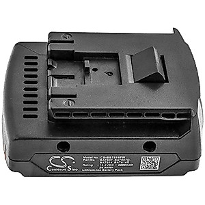 AWXY Replacement for Battery Compatible with Bosch GDR 14.4V-LIMF, GDR 1440-LI, GDS 14.4 V-LI, GDS 14.4 V-LIN, GHO 14.4 V-LI, GSB 14.4 VE-2-LI, GSB 14.4 VE-2-LIN, GSB 14.4-2-LI