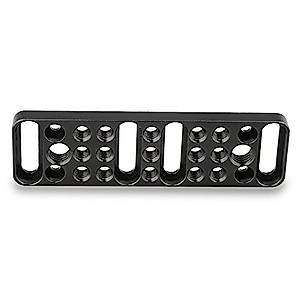 CAMVATE Multi-Function Mounting Plate Cheese Plate with 1/4"-20 and 3/8"-16 Connections - 1751