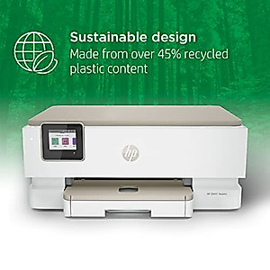 HP ENVY Inspire 7255e Wireless Color All-in-One Printer with bonus 6 months Instant Ink (1W2Y9A) White