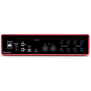 Focusrite Scarlett 18i8 3rd Gen USB Audio Interface for Recording, Producing and Engineering — High-Fidelity, Studio Quality Recording, with Transparent Playback