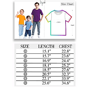COSLAND Kids Plain Tshirts Boys Short Sleeve Shirt, Pink, Small