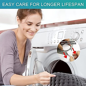 Heating Pad for Back Pain Relief，Electric Heating Pads for Cramps,Hot Heated Pad for Back Pain Muscle Pain Relieve Dry & Moist Heat Option Auto Shut Off Function