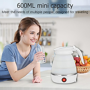 Grehge ctric Travel Kettle-Portable and Convenient Food Garden Sculpture Outdoor Decoration