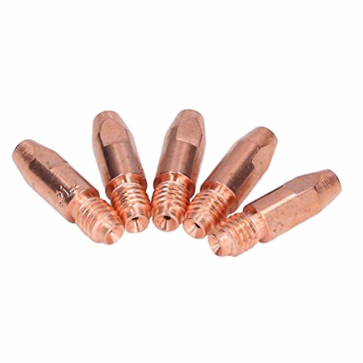 MIG Torch Contact Tips, Good Ductility Welding Nozzle 36KDx1.2 Replacement High Performance for Welder