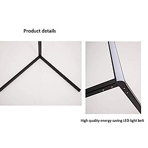 Ylight LED Floor Lamp Modern Dimmer Warm White Light Remote Control Standing Reading Lamp for Office Study Bedroom New Dropship,Black