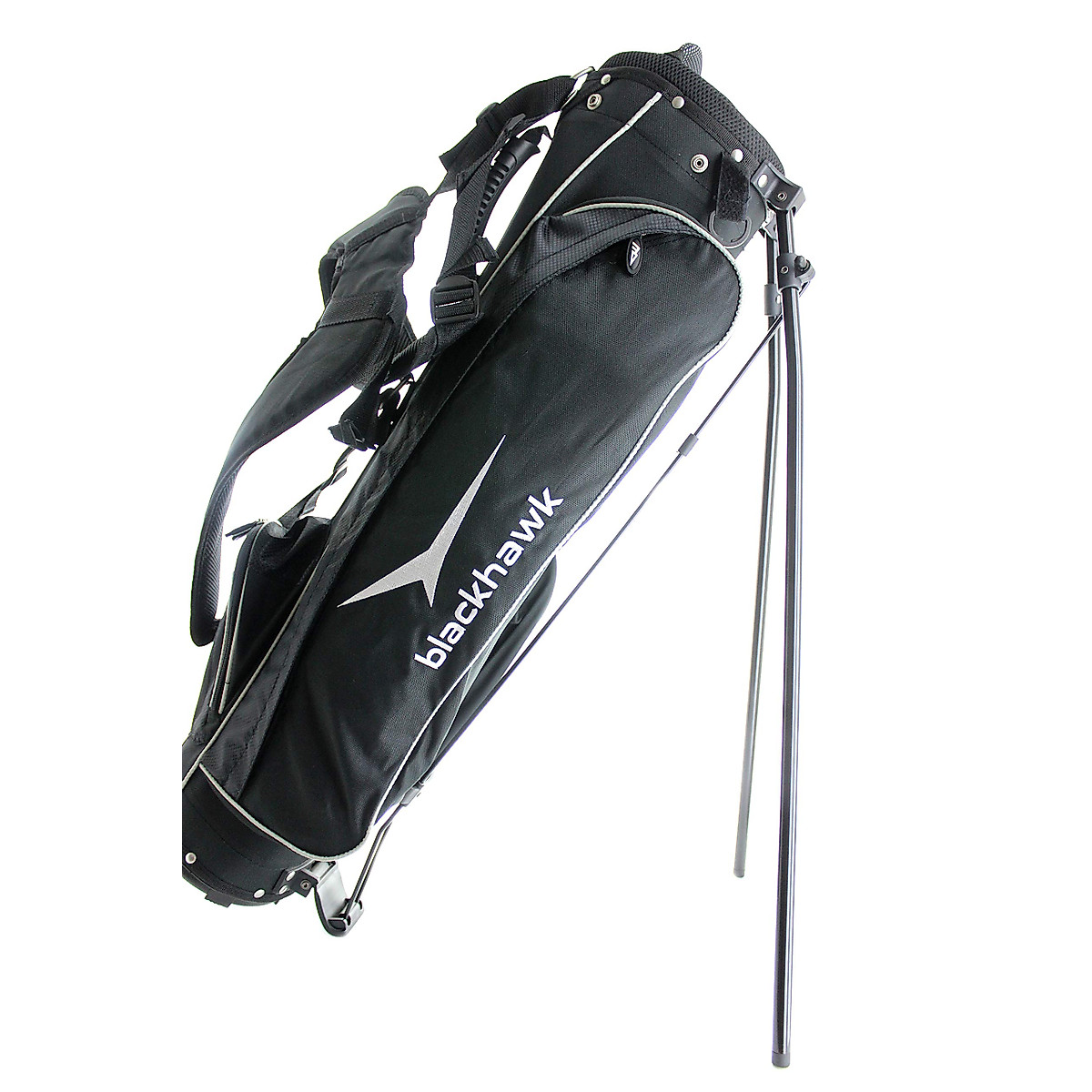 AGXGOLF Boys Left Hand XLT Magnum 12 Piece Complete Golf Set w460cc Driver +Fairway Wood + Hybrid +6,7,8 & 9 Irons + PW + Stand Bag+Free Putter Teen Length Built in The USA!
