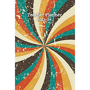 Vintage Teacher Planner 2023-24: A5 Week-to-view teacher diary for 2023-24 Academic Year, September 2023 to August 2024