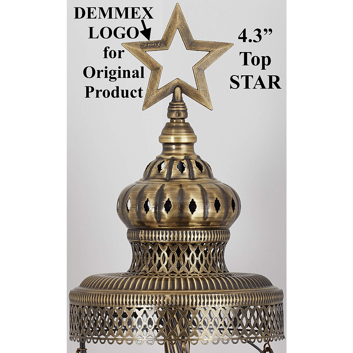 DEMMEX (16 Colors) 2020-3 Big Globes Magnificent Handmade Turkish Moroccan Mosaic Tiffany Table Desk Bedside Lamp Lampshade Night Accent Mood Light for North American Use, 31" Height (Customizable)