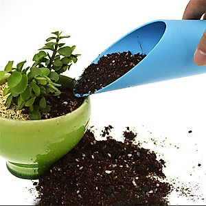 Bucket Shovel, Enduring Shovel Cup, Mini Succulent Plant Helper Spade Shovel Gardening Plant Tool, Colorful Bonsai Soil Scoops(Green)