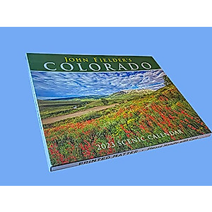 John Fielder's Colorado 2023 Scenic Wall Calendar