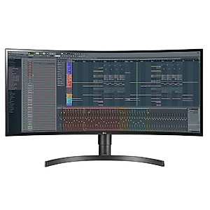 LG 34WL85C-B 34 Inch UltraWide Curved WQHD IPS Monitor with HDR 10 (Renewed)