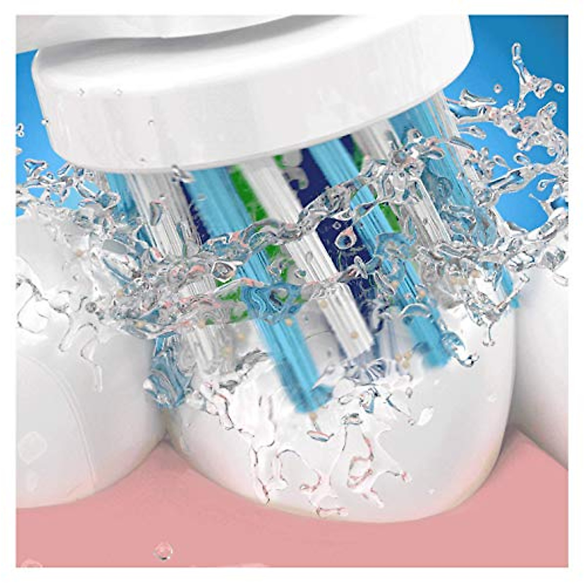 Oral-B CrossAction Toothbrush Heads, Pack of 8