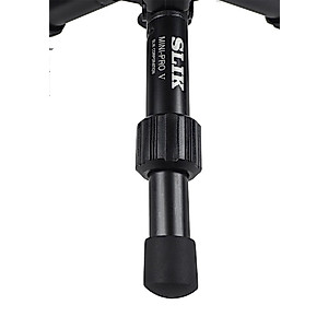 SLIK Mini-Pro V Tripod with 2-Way Pan/Tilt Head - Black